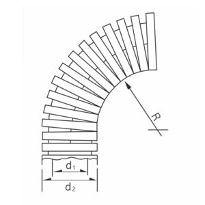 Polyamide PA-6 Flame Retardant Flexible Conduit | Slit Type